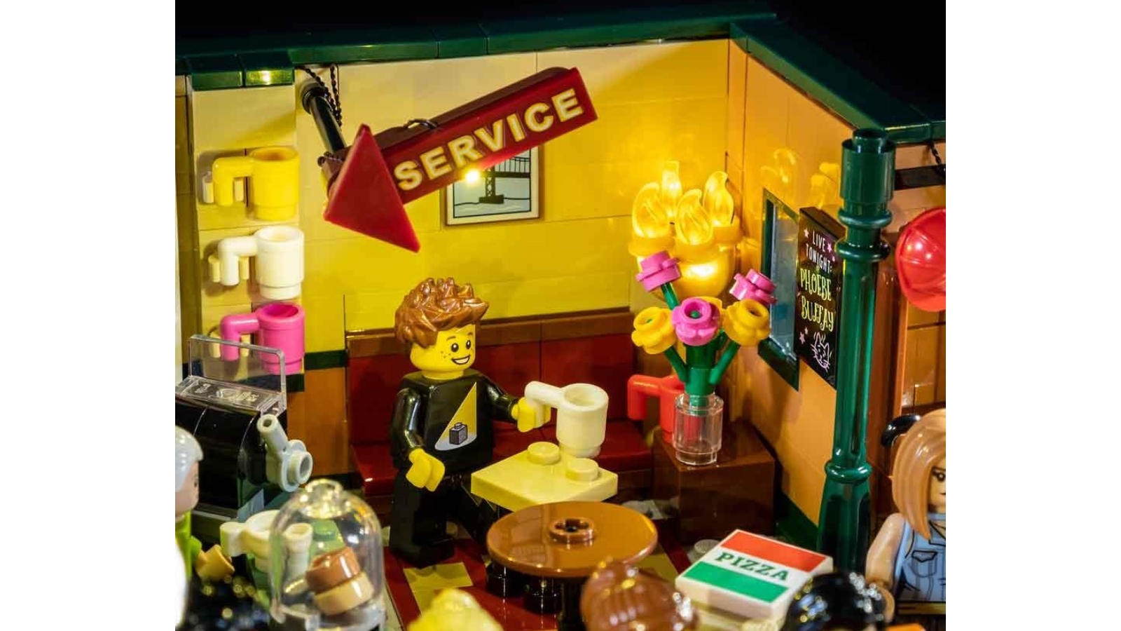 Light My Bricks Light Kit for 21319 LEGO Friends Central Perk | Harvey ...