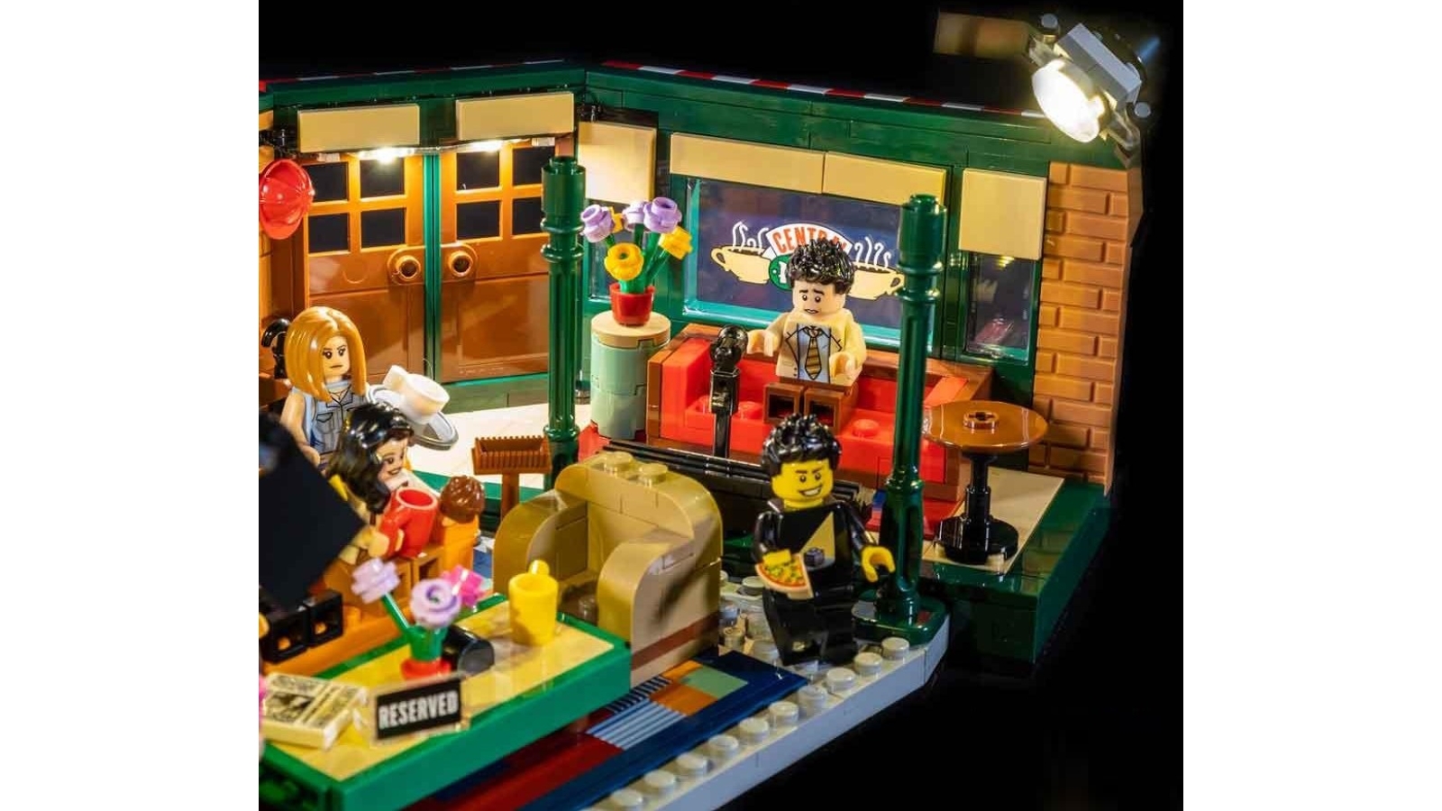 Light My Bricks Light Kit for 21319 LEGO Friends Central Perk | Harvey ...