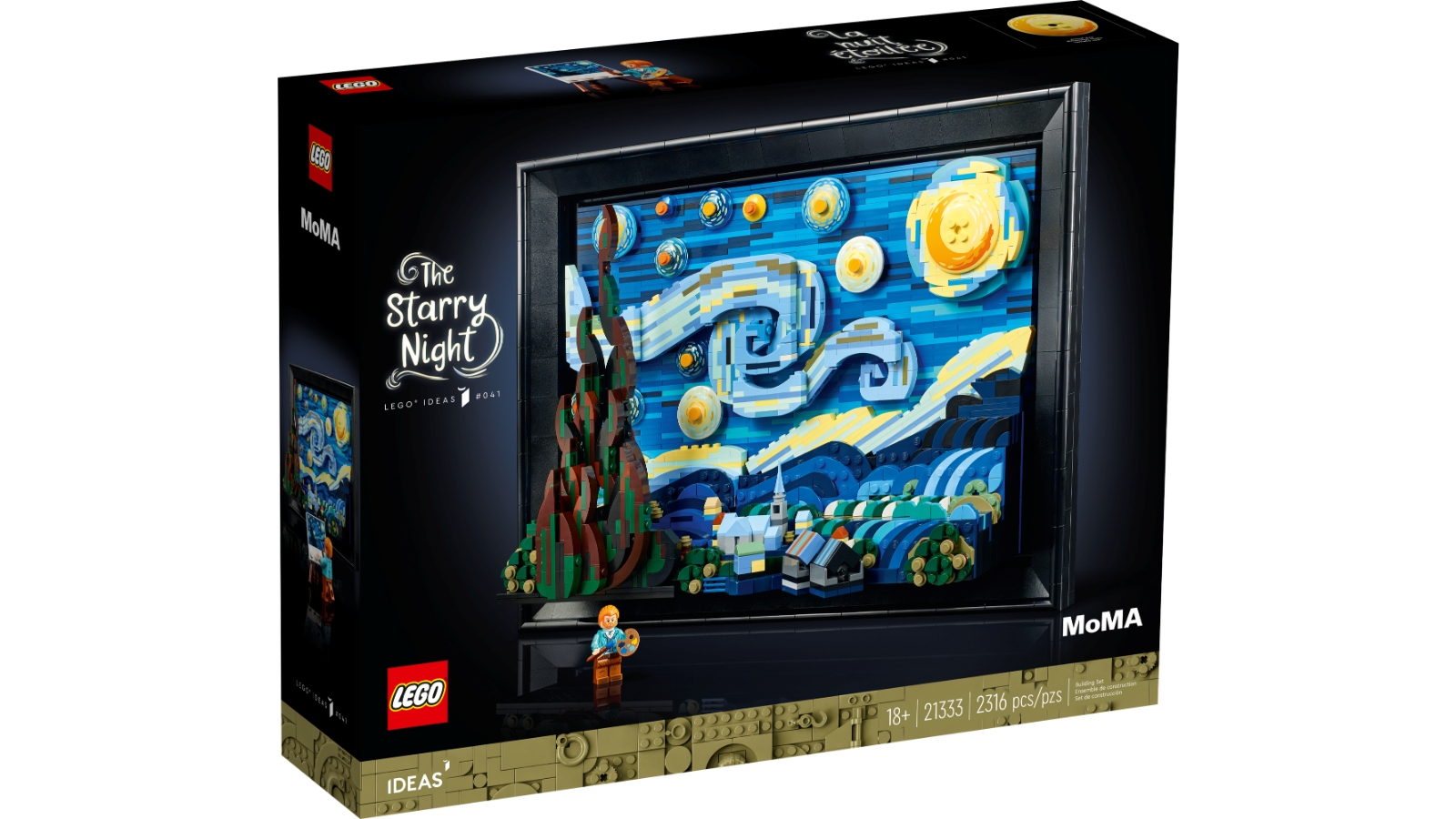 Lego The Starry Night 21333 Vincent van Gogh | Harvey Norman