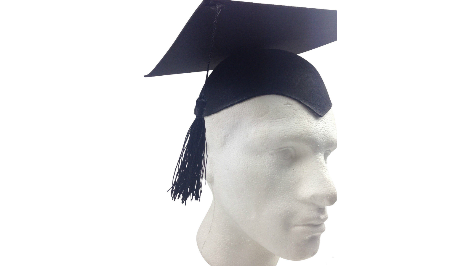 BR Costumes Mortar Board Graduation Hat - Black | Harvey Norman