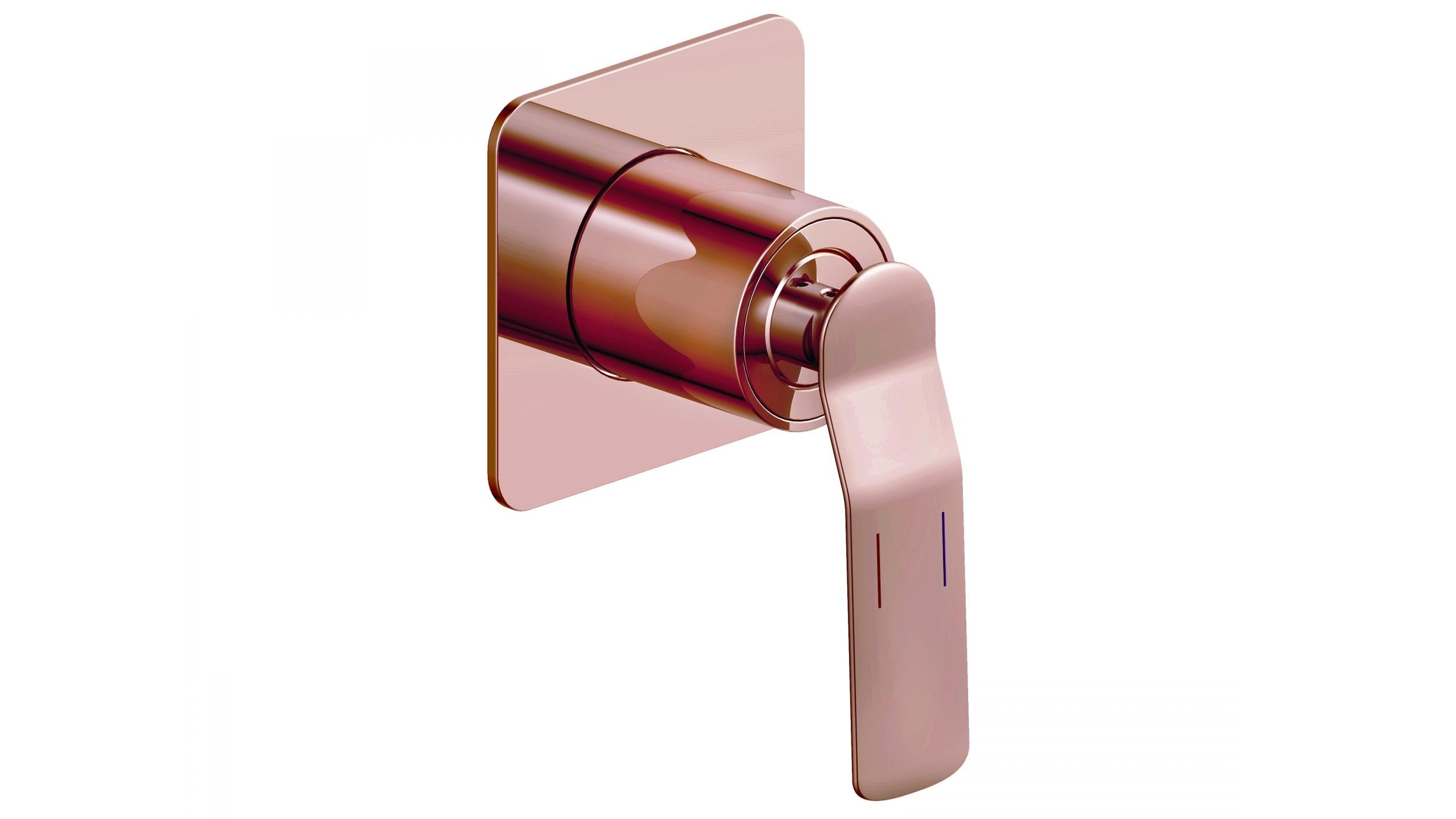 Arcisan Synergii Shower/Bath Mixer - Rose Gold PVD | Harvey Norman