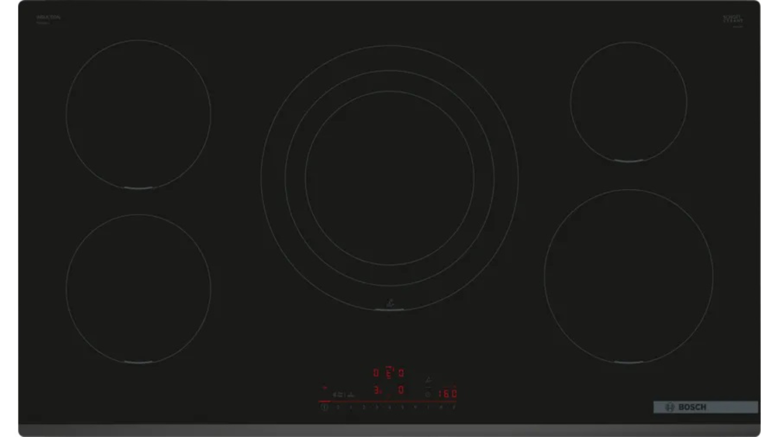 Bosch 900mm Series 6 Induction Cooktop - Black | Harvey Norman