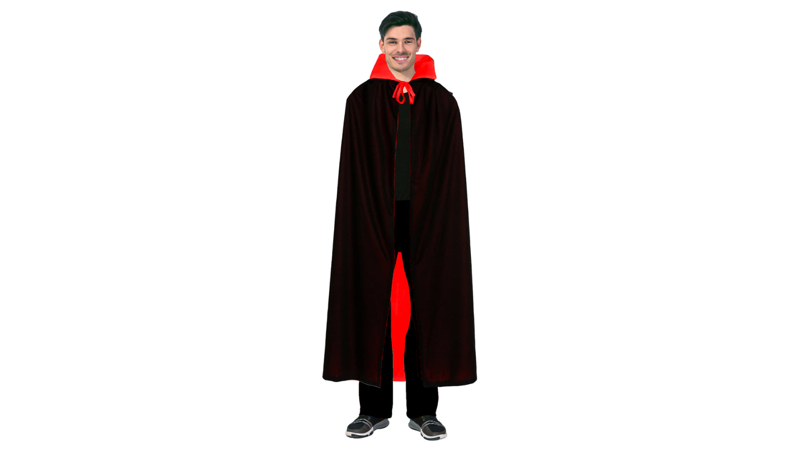 BR Costumes Halloween Red/Black Fancy Cape | Harvey Norman