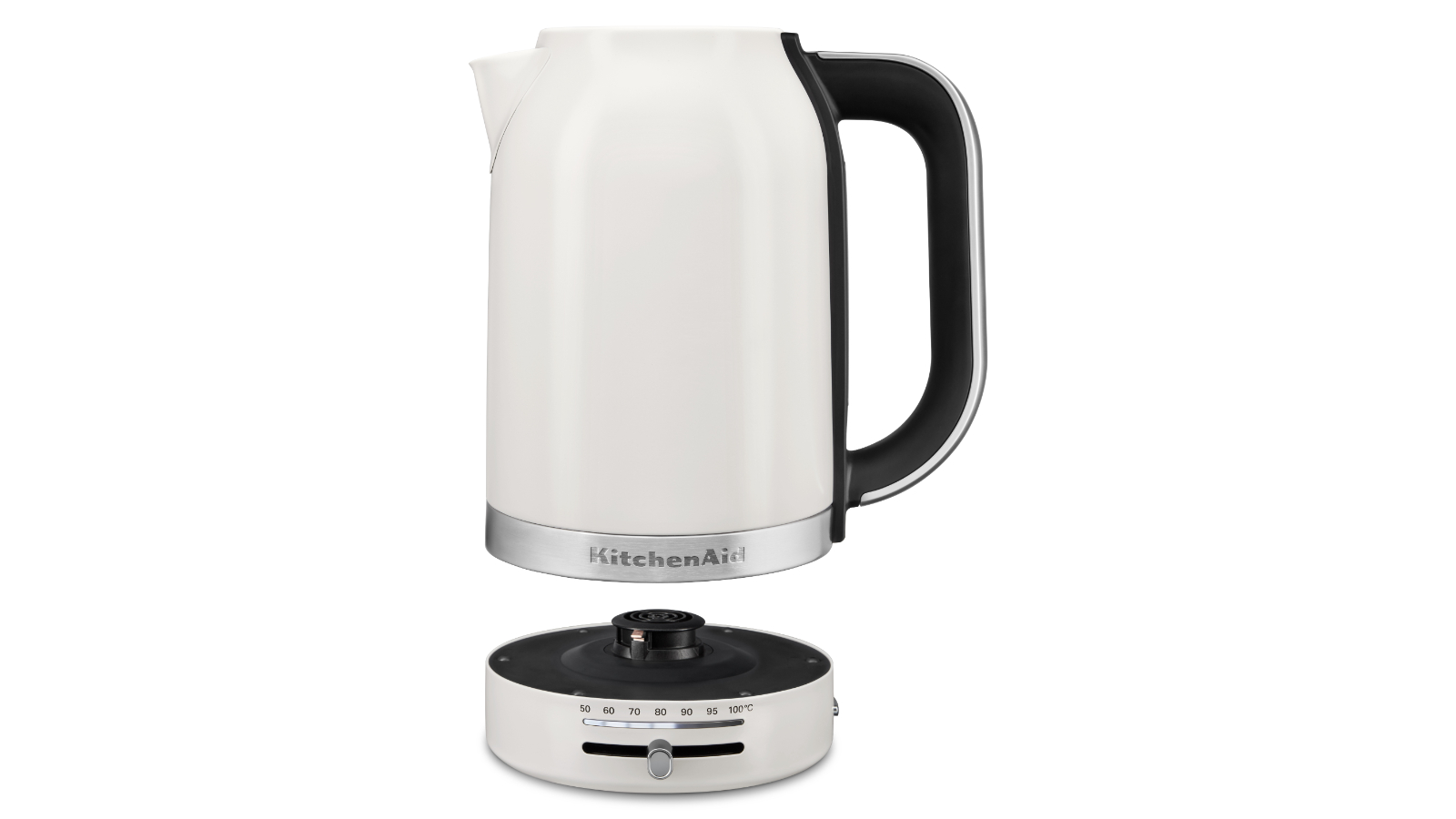 KitchenAid 1.7L Variable Temperature Electric Kettle - Porcelain White ...