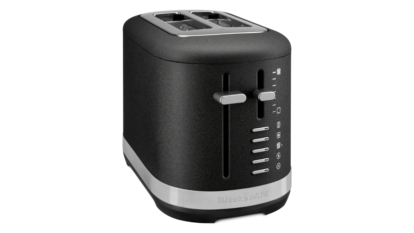 KitchenAid 2 Slice Toaster - Cast Iron Black | Harvey Norman