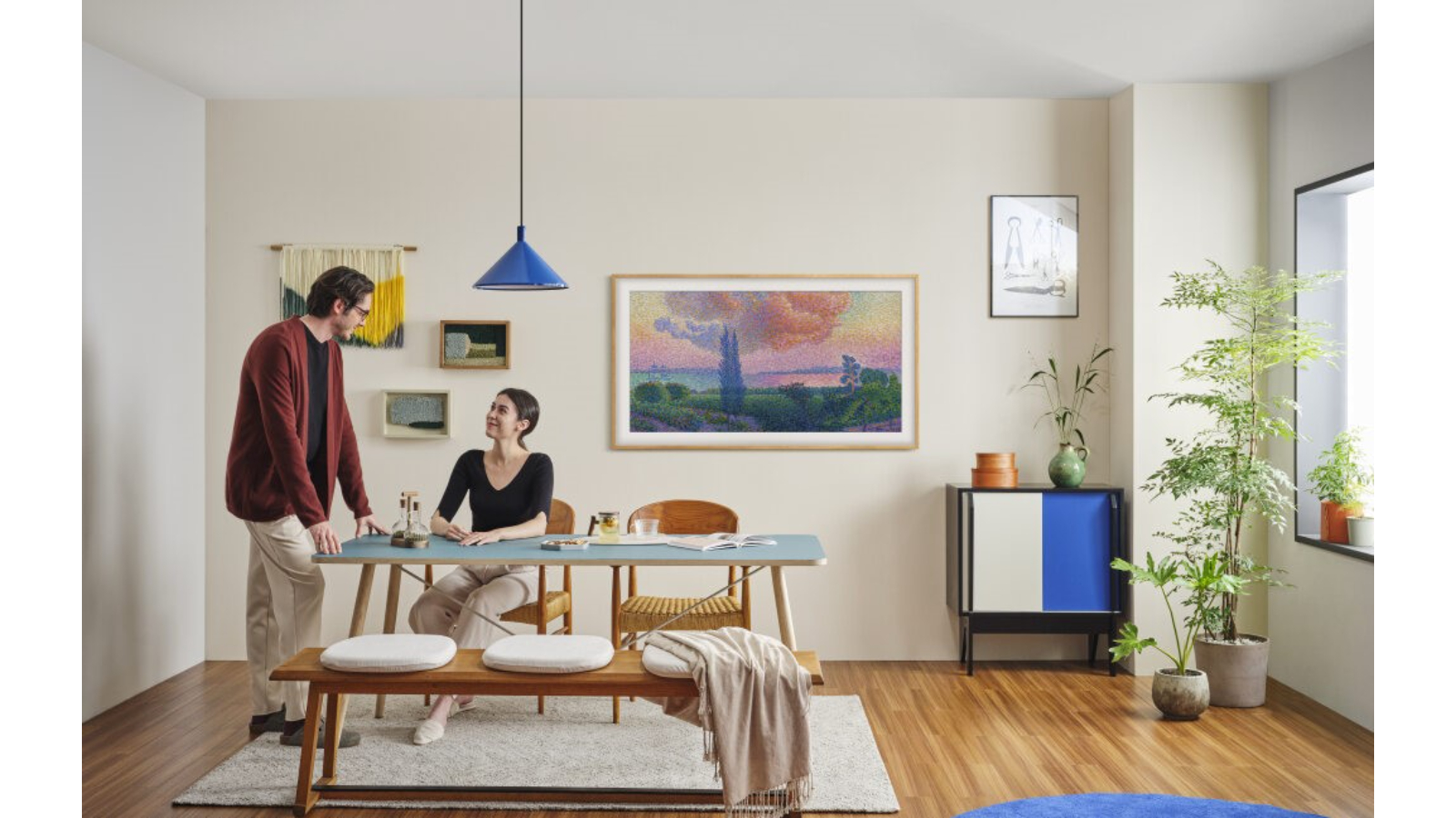 Samsung 75-inch The Frame LS03D QLED 4K Smart TV | Harvey Norman