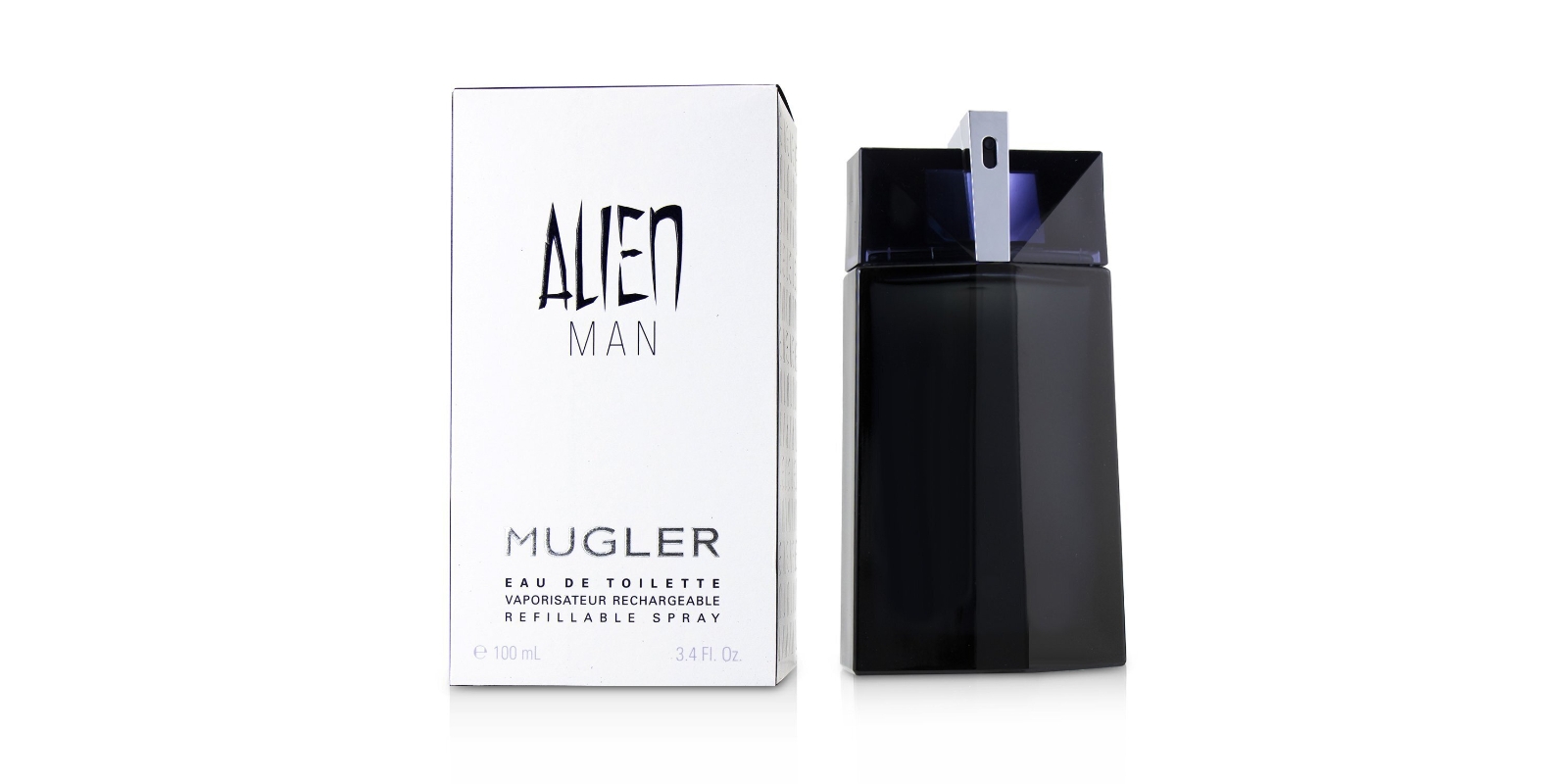 Thierry Mugler Alien Man Eau De Toilette Refillable Spray - 100ml/3.4oz ...