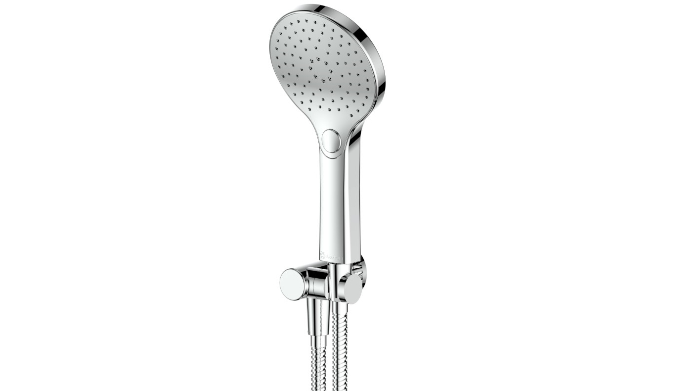 Greens Ashmore BubbleJET Hand Shower with Bracket - Chrome | Harvey Norman