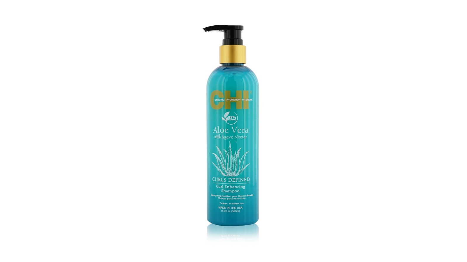 CHI Aloe Vera with Agave Nectar Curls Defined Curl Enhancing Shampoo ...