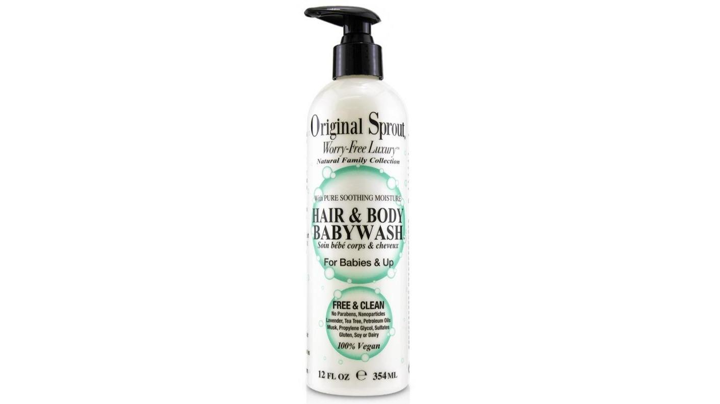 Original Sprout Natural Hair and Body Baby Wash with Pure Soothing ...