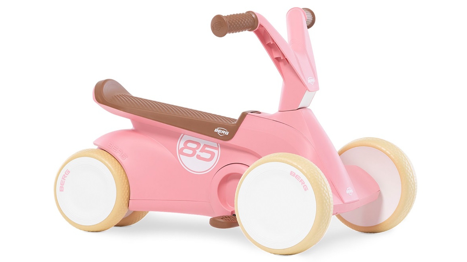 Berg GO2 Retro Push Go Kart - Pink | Harvey Norman