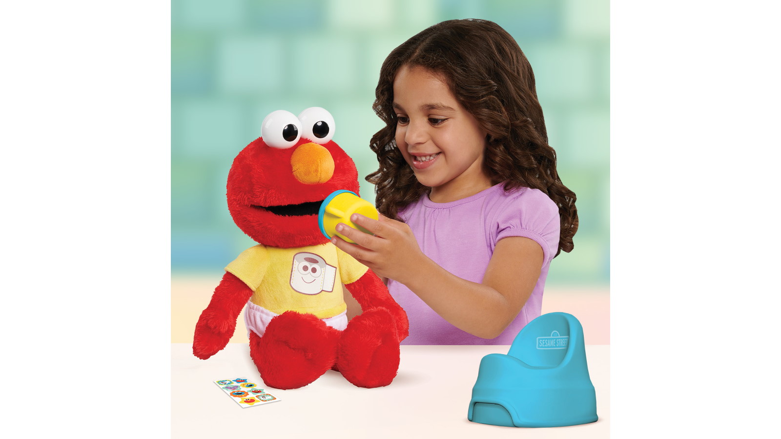 Sesame Street Potty Time Elmo Interactive Plush Toy | Harvey Norman