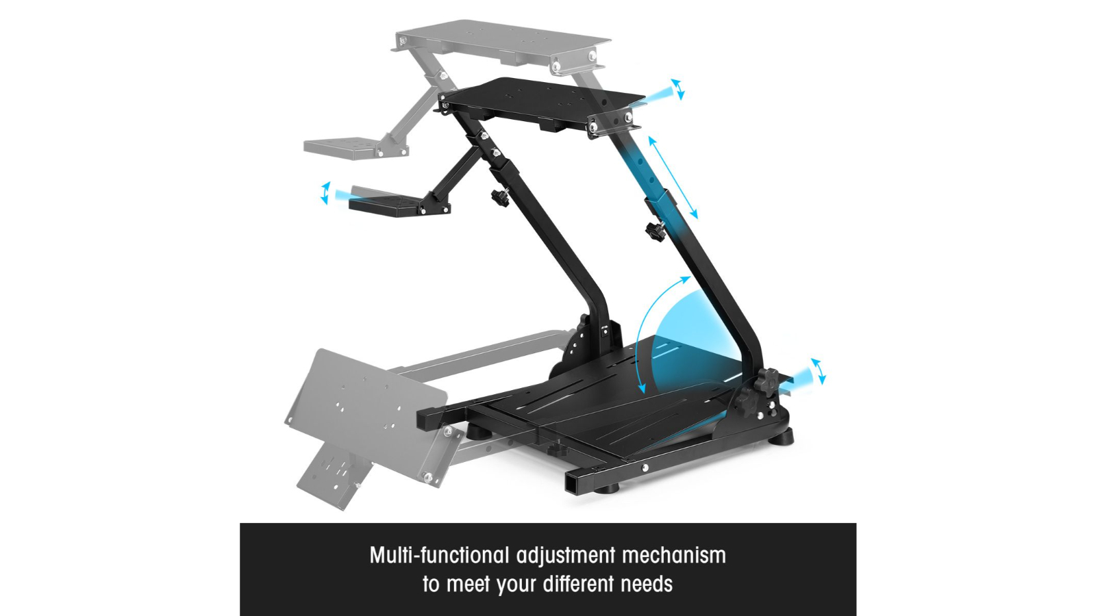 Adjustable Gaming Racing Simulator Steering Wheel Stand for Logitech ...