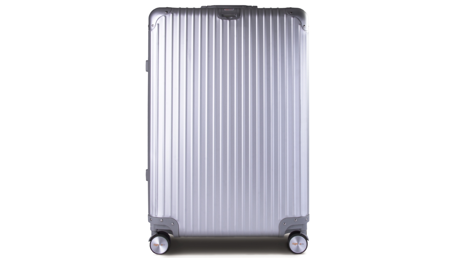 Flightmode Silver Travel Suitcase - Medium | Harvey Norman