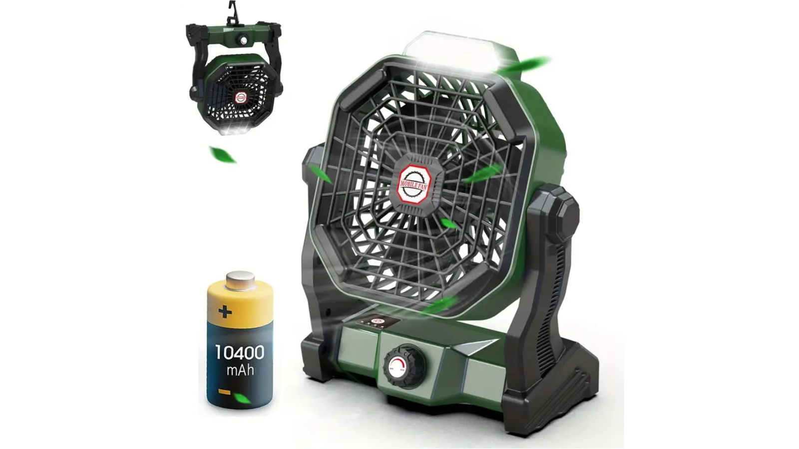TM Portable Rechargeable Camping Fan | Harvey Norman