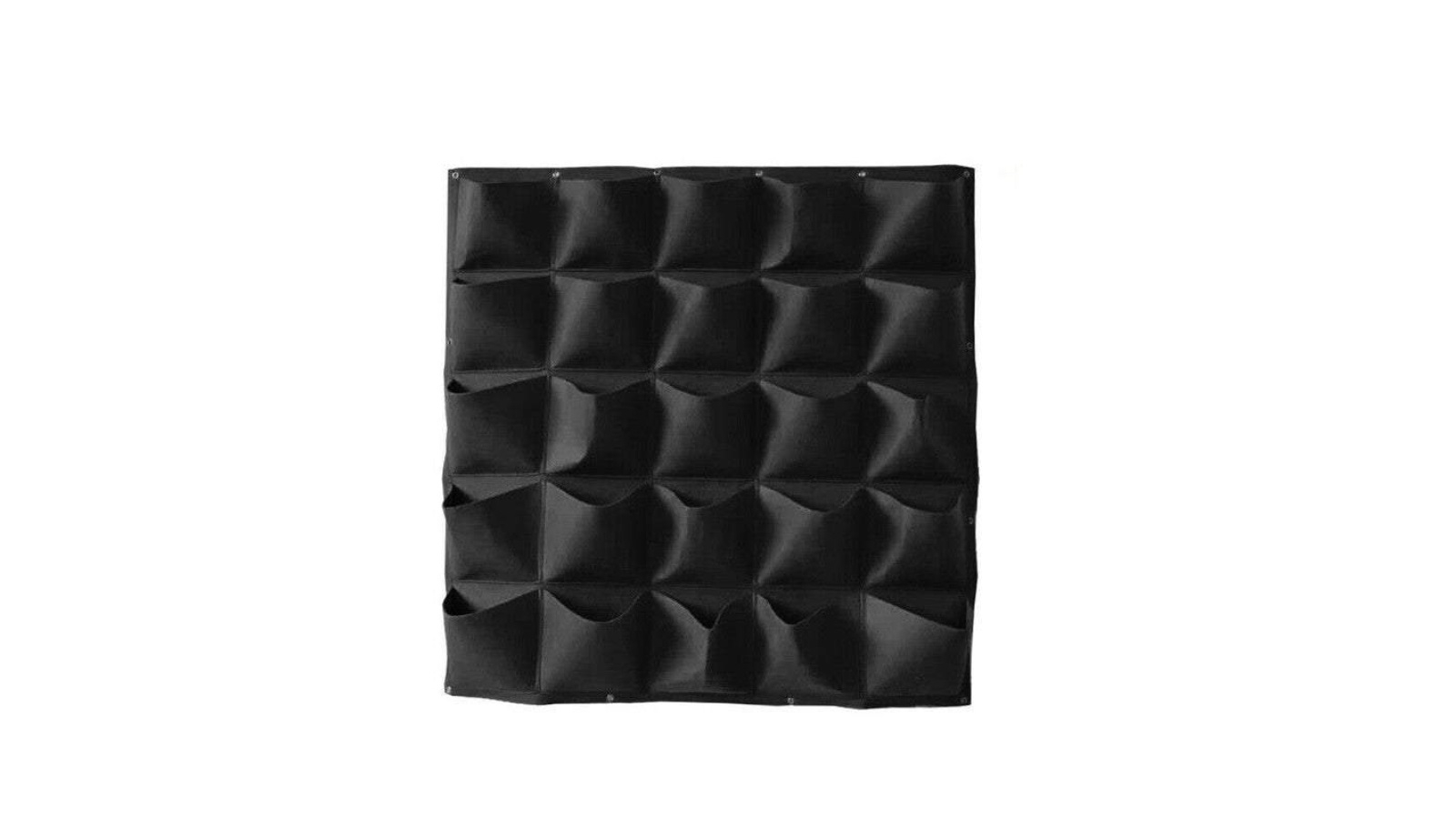 HOD Pots & Planters 25 Pockets Vertical Garden Hanging Plant Grow Bag ...