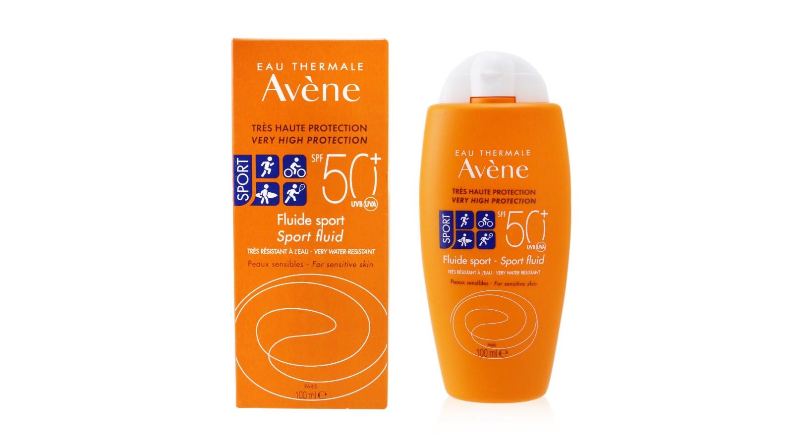 Avene Sport Fluid SPF 50+ (Face & Body) -100ml/3.4oz | Harvey Norman