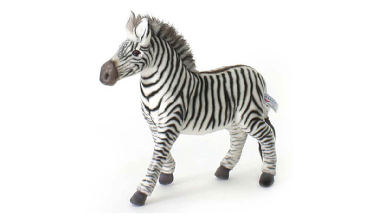 Hansa Zebra Plush Toy - 32cm | Harvey Norman