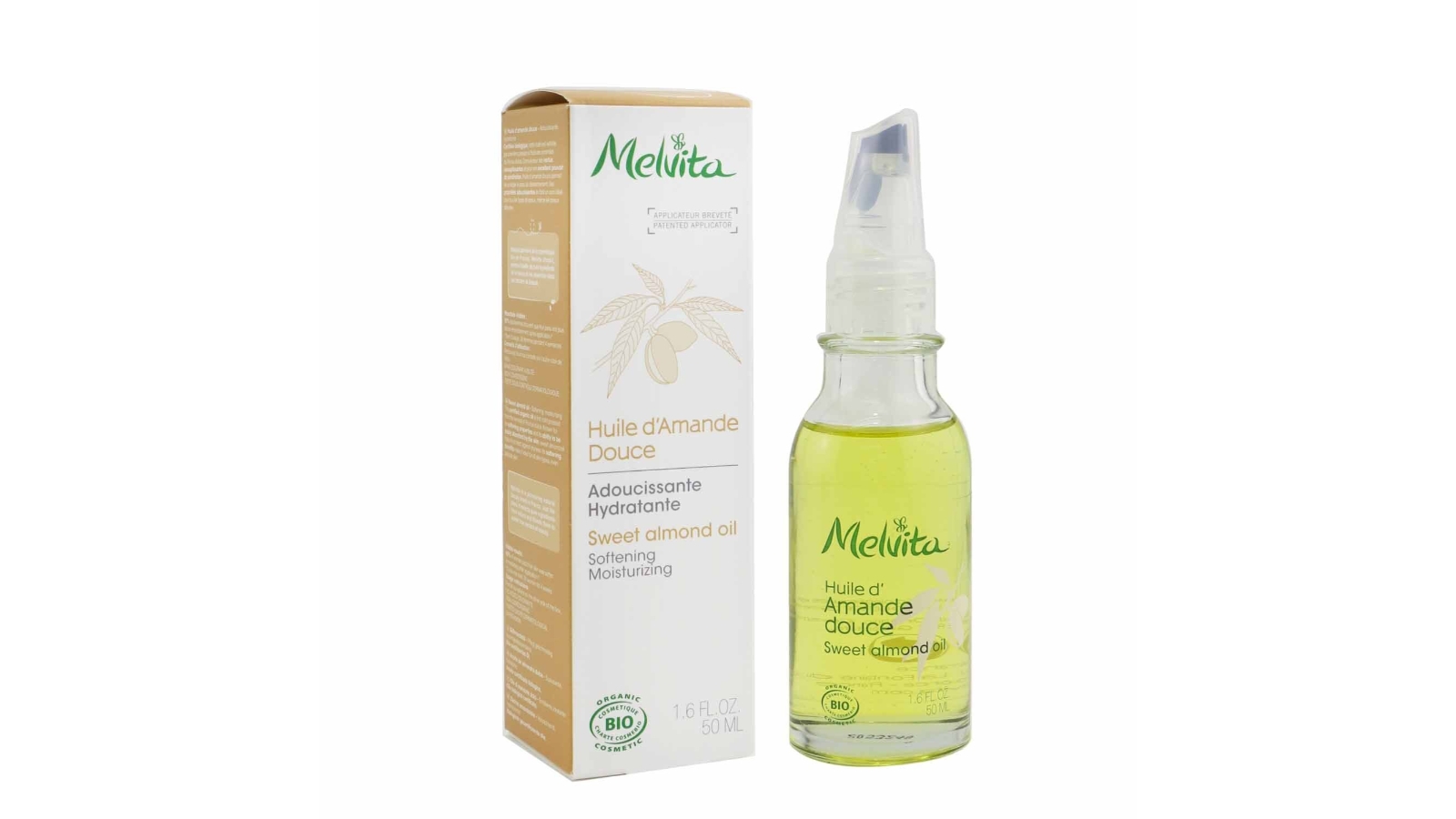 Melvita Sweet Almond Oil -50ml/1.6oz | Harvey Norman