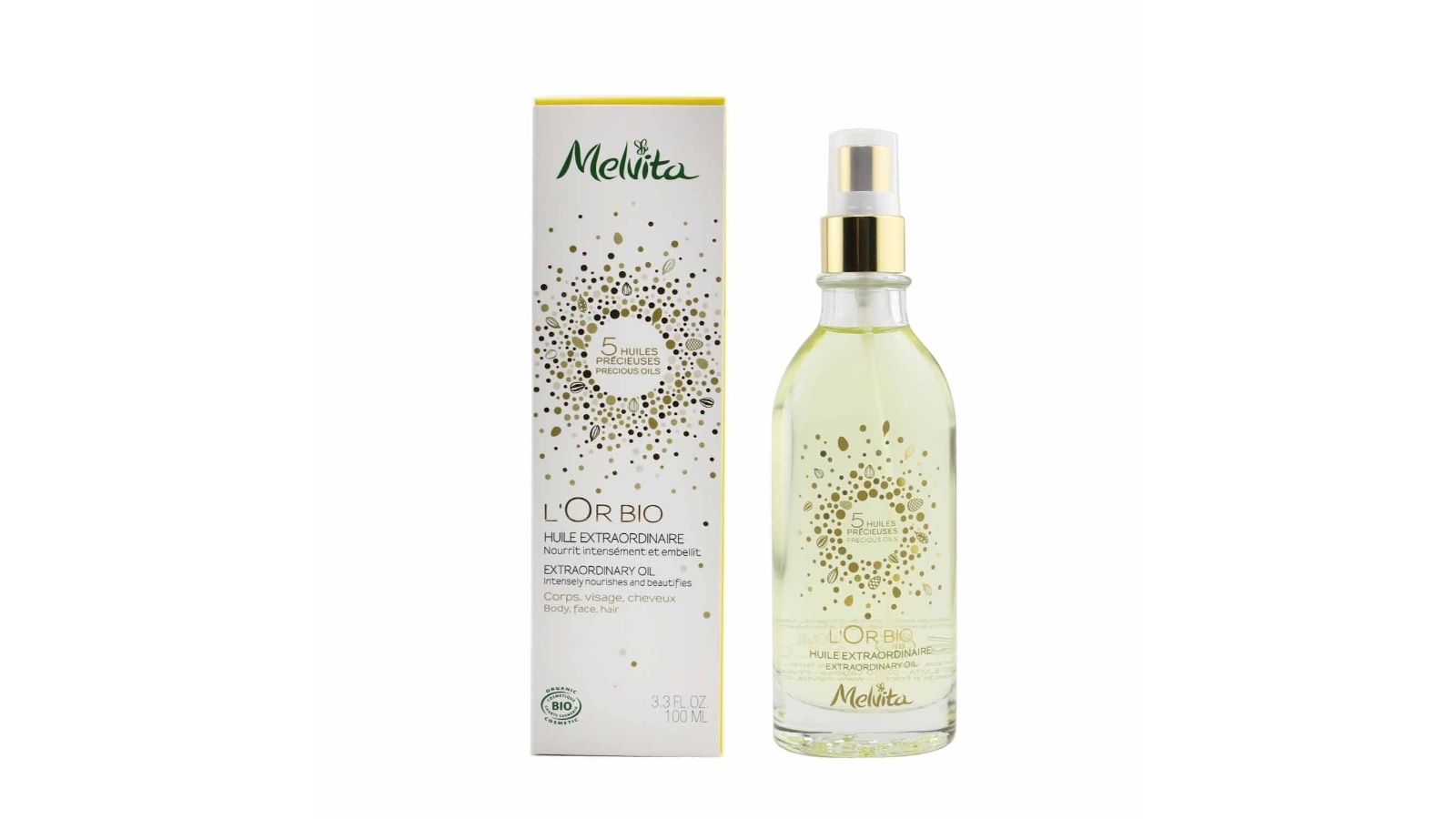 Melvita L'Or Bio Extraordinary Oil -100ml/3.3oz | Harvey Norman