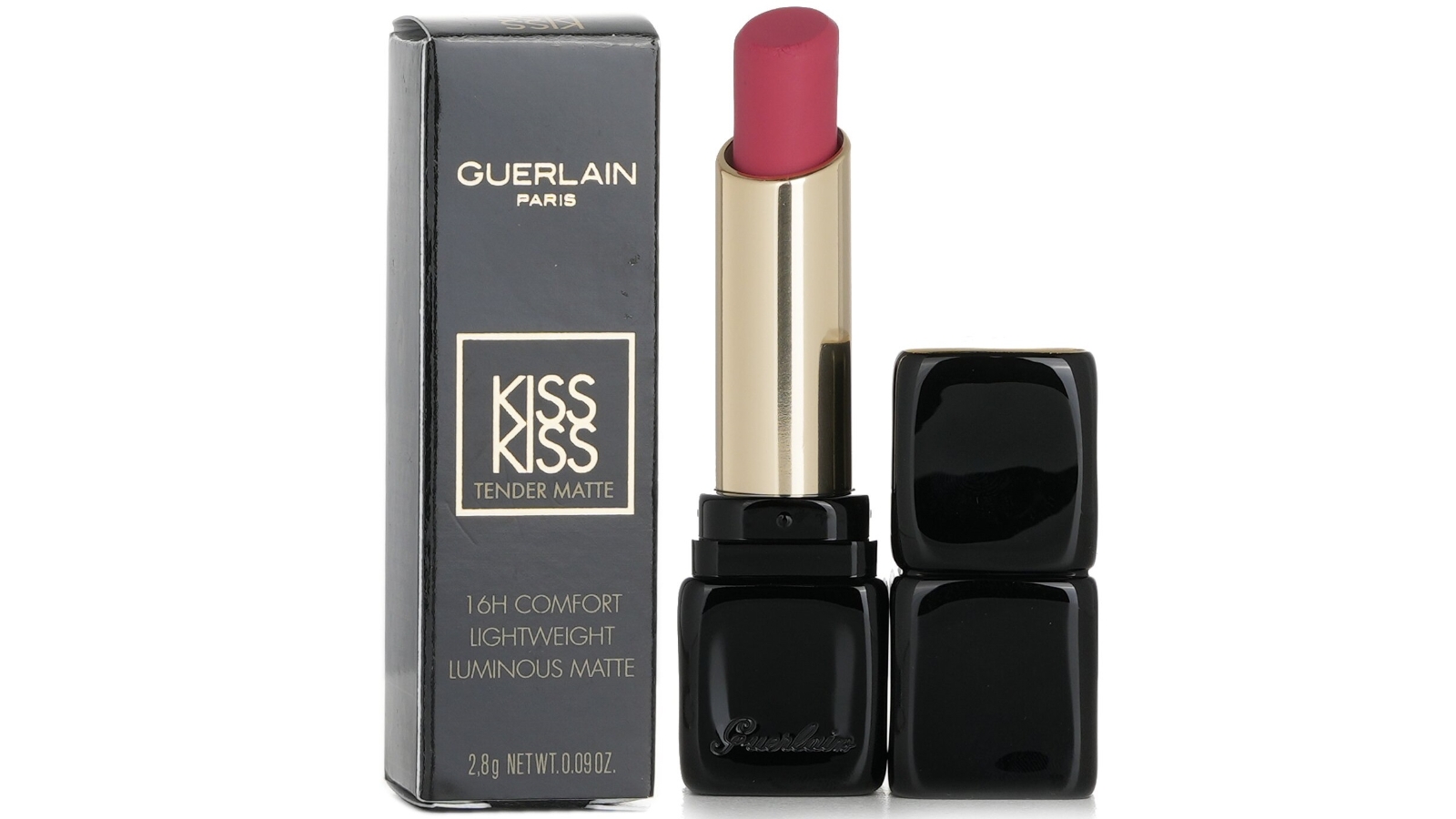 Guerlain Kisskiss Tender Matte Lipstick - No. 219 Tender Rose - 2.8g/0 ...