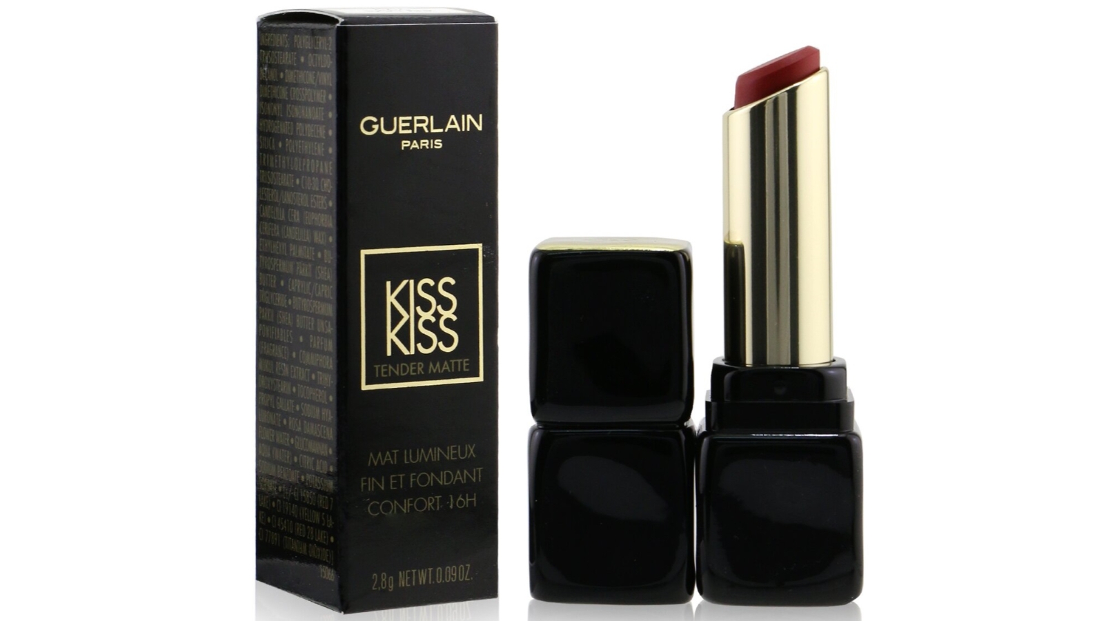 Guerlain Kisskiss Tender Matte Lipstick - No. 940 My Rouge - 2.8g/0 ...