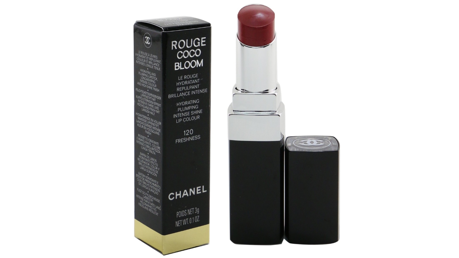 Chanel Rouge Coco Bloom Hydrating Plumping Intense Shine Lip Colour ...