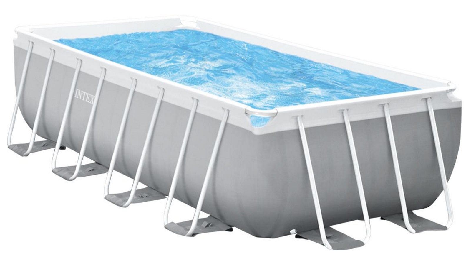 Intex 4x2m Rectangular Above Ground Pool with Pump | Harvey Norman