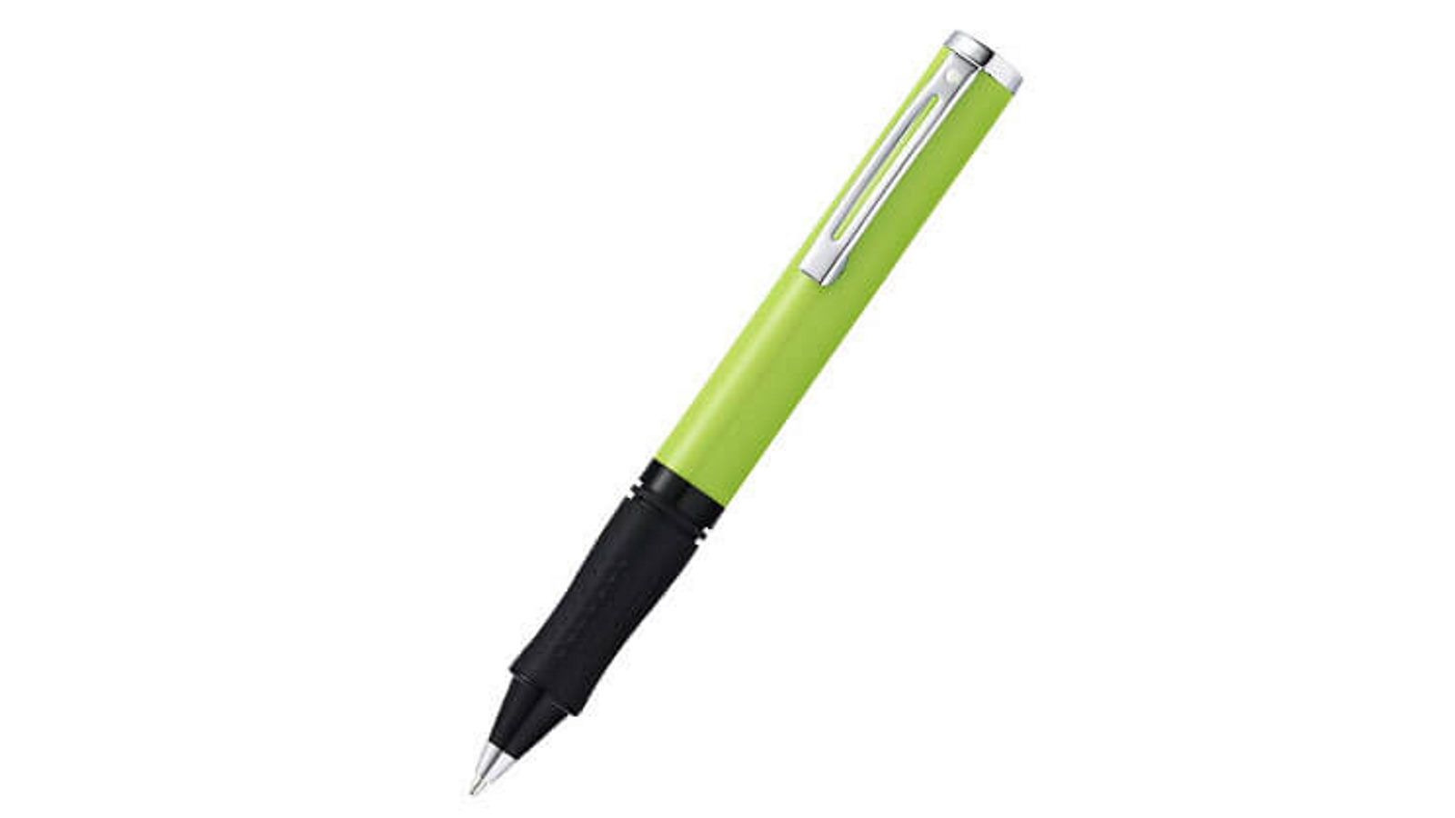 POP Pen Stainless Steel - Ballpnt Lime Green | Harvey Norman
