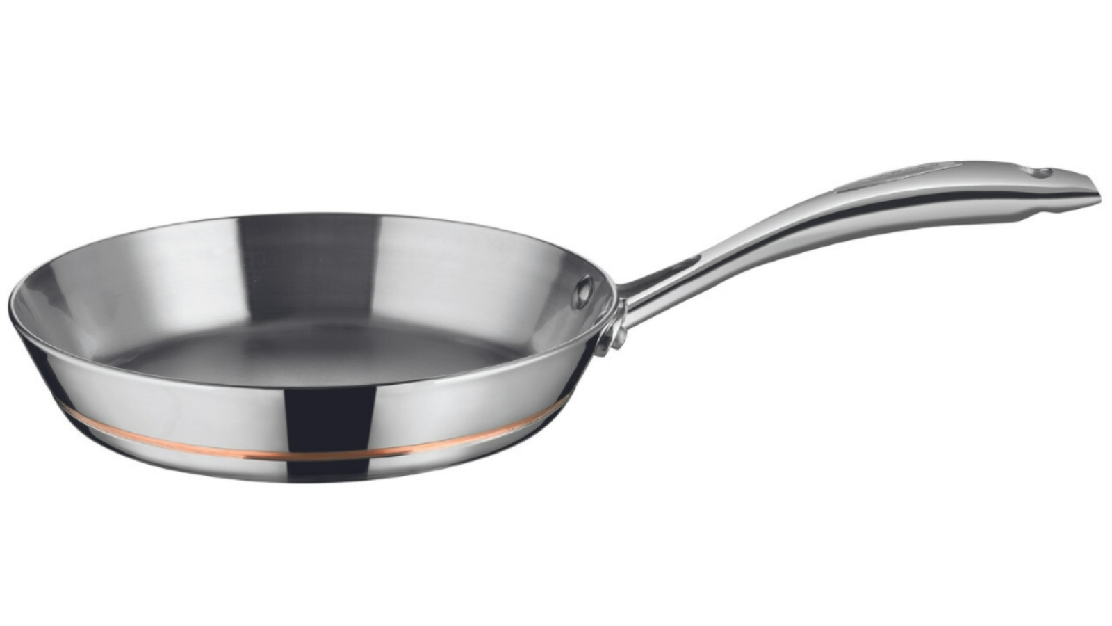 Scanpan Axis Brushed/Copper Fry Pan - 26cm | Harvey Norman