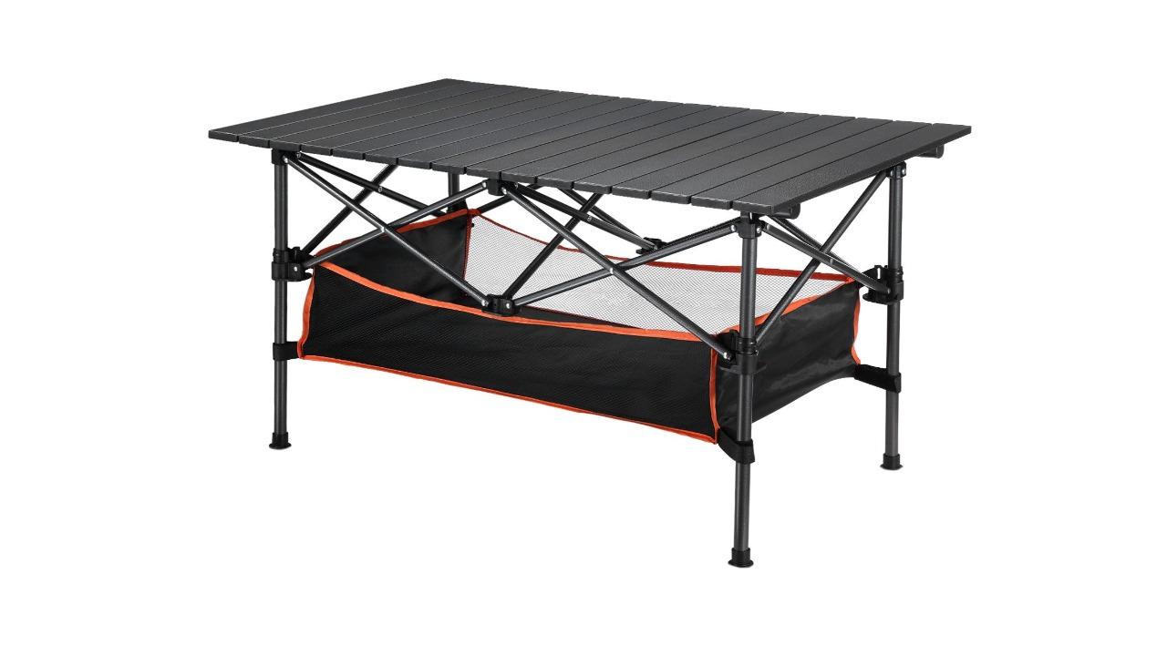OGL Portable Folding Camping Table with Storage Carry Bag | Harvey Norman