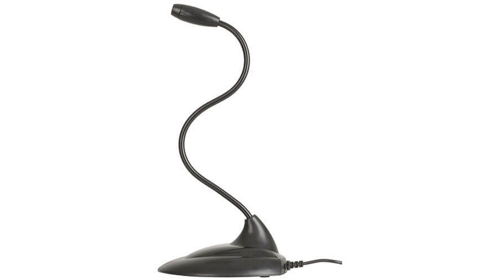 Black PC Desktop Microphone with 0.35cm Plug | Harvey Norman