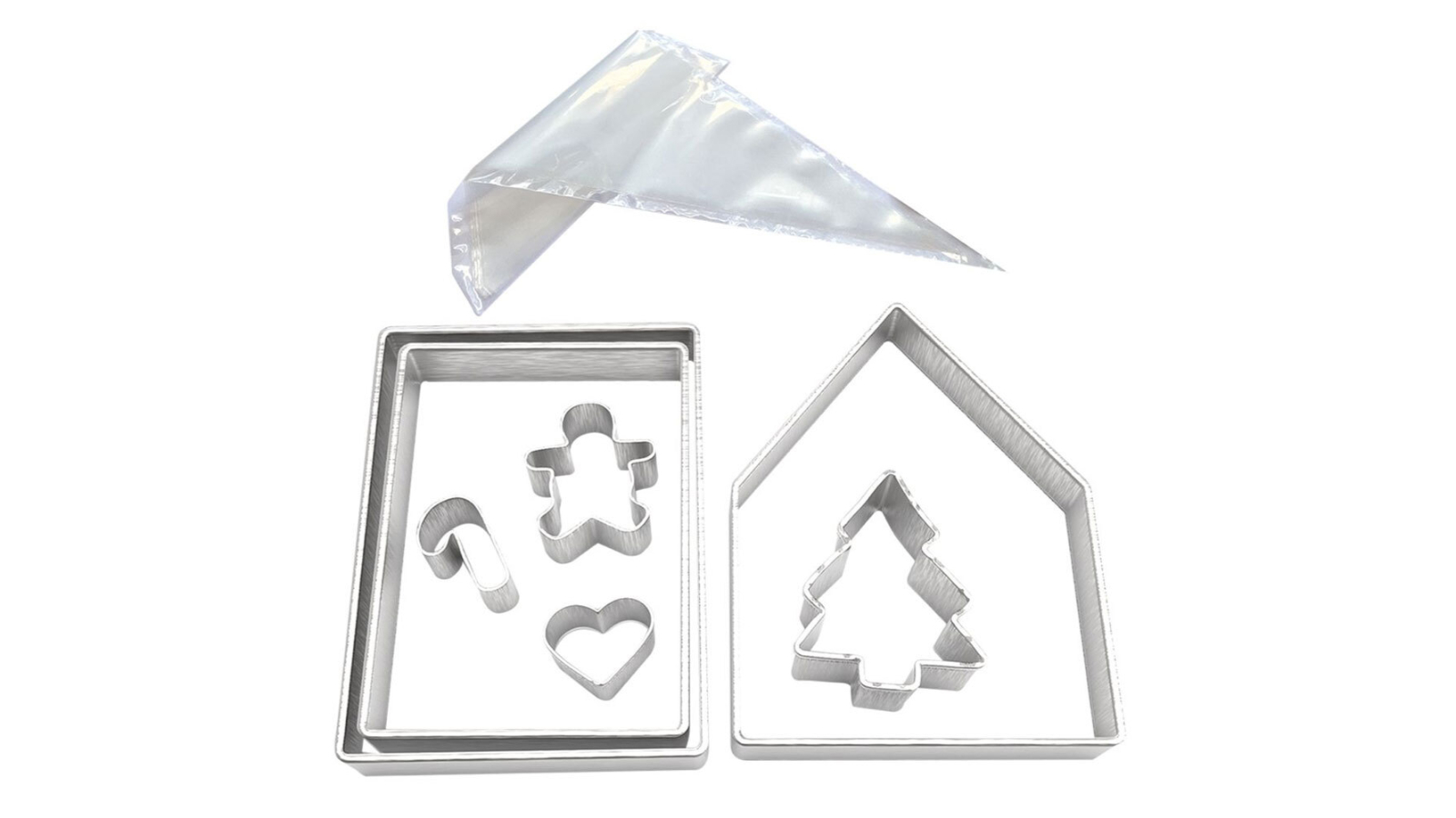 R and M Gingerbread House Bake Set - 7 Piece | Harvey Norman