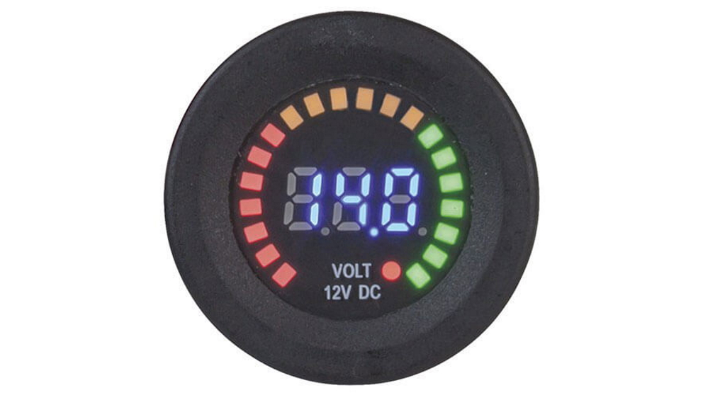 LED Voltmeter 5-15VDC with Bar Graph | Harvey Norman