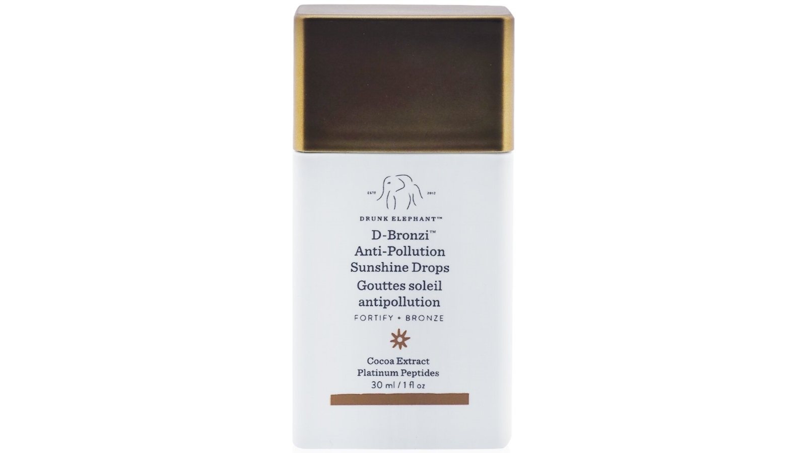 Drunk Elephant D-Bronzi Anti-Pollution Sunshine Drops - 30ml/1oz ...