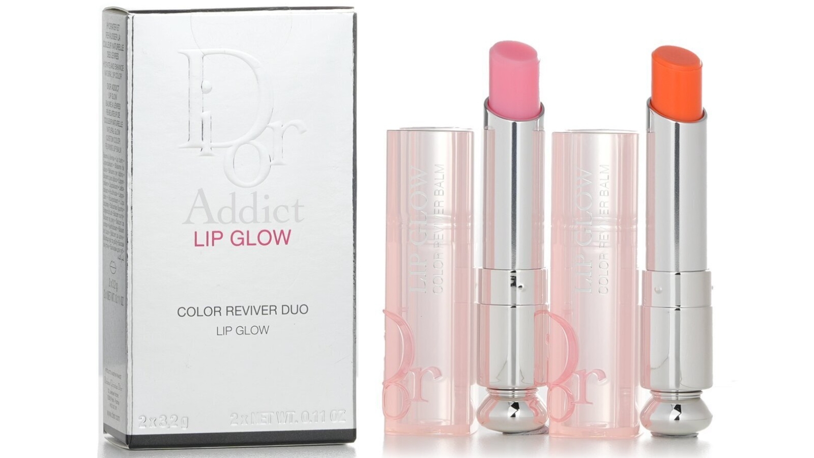 Christian Dior 2 Piece Addict Lip Glow Duo Set | Harvey Norman