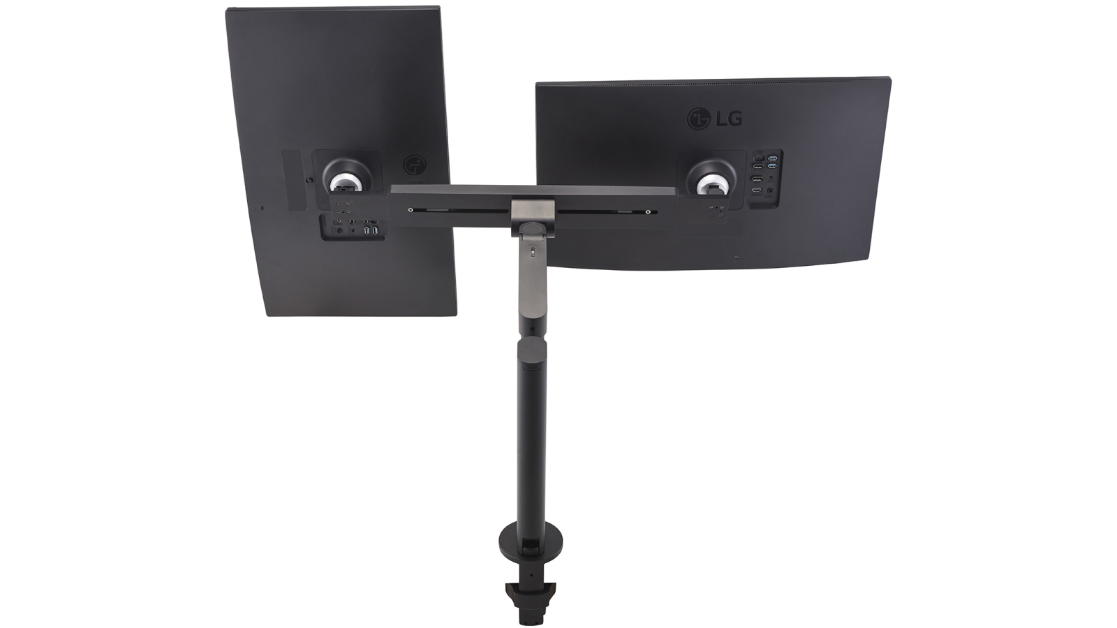 LG 27-inch QHD Monitor Ergo Dual with USB Type-C | Harvey Norman