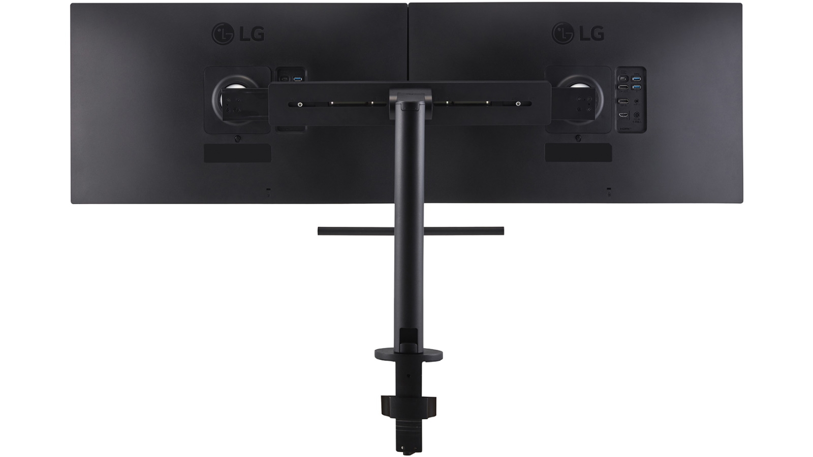 LG 27-inch QHD Monitor Ergo Dual with USB Type-C | Harvey Norman