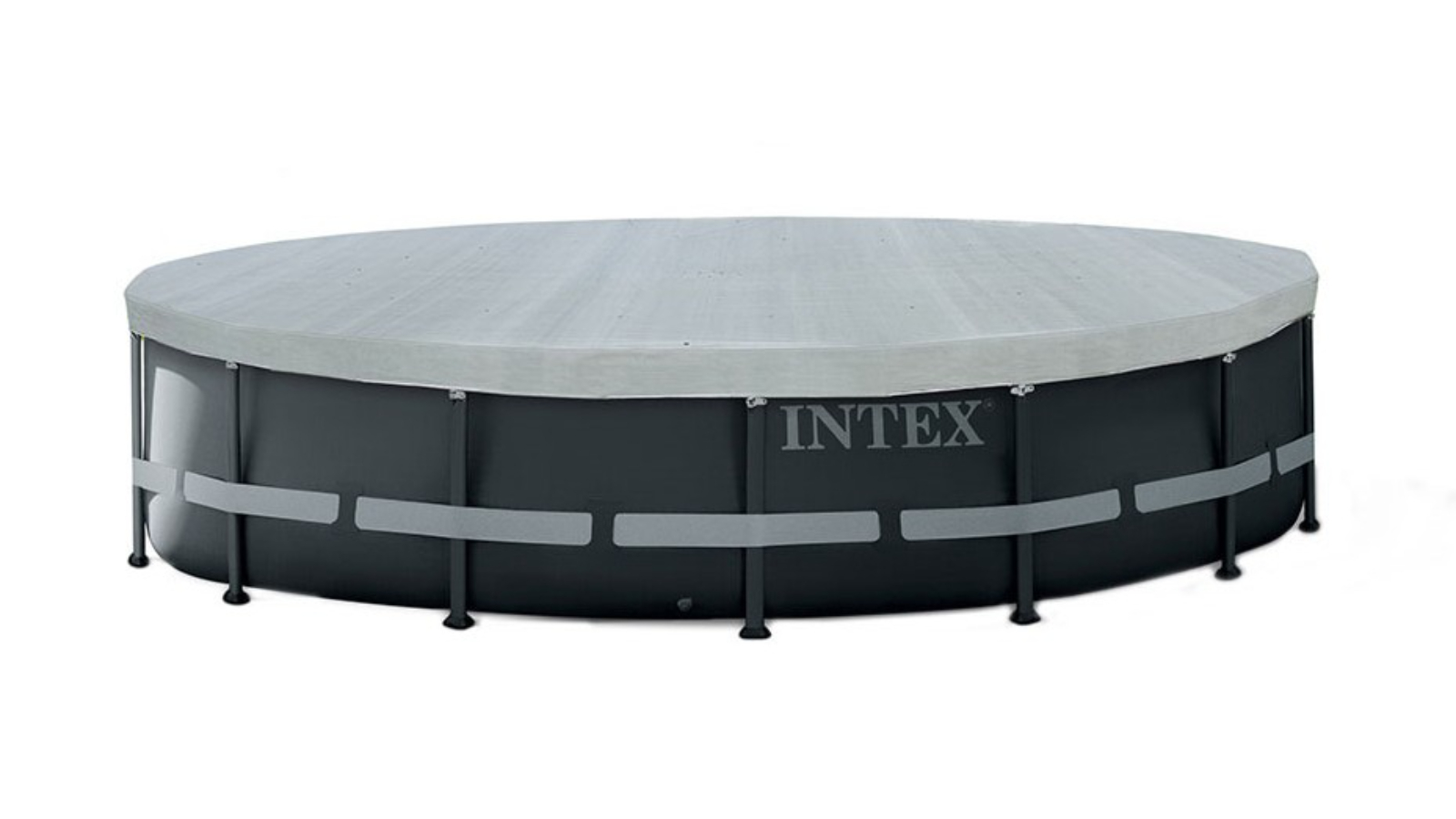Intex Deluxe Round Above Ground Pool Cover Set - 4.88metre | Harvey Norman