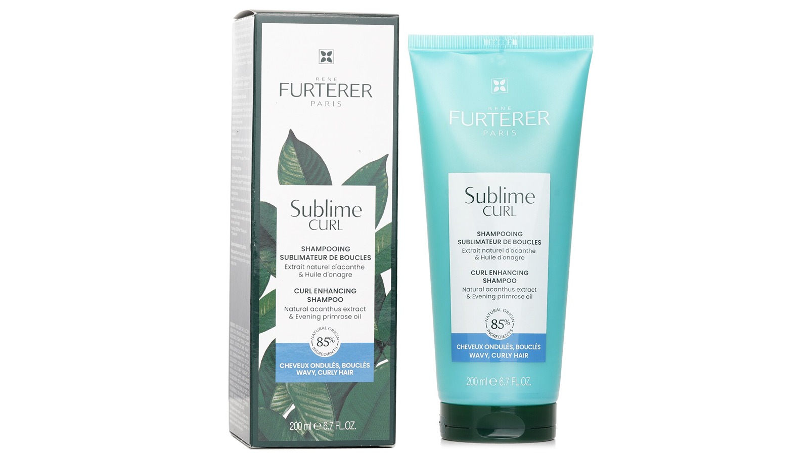 Rene Furterer Sublime Curl Enhancing Shampoo (Wavy, Curly Hair) - 200ml ...