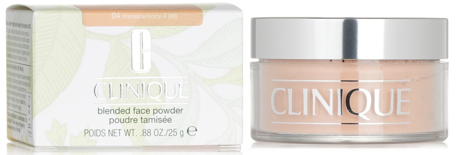 Clinique Blended Face Powder - No. 04 Transparency 4 - 25g/0.88oz ...