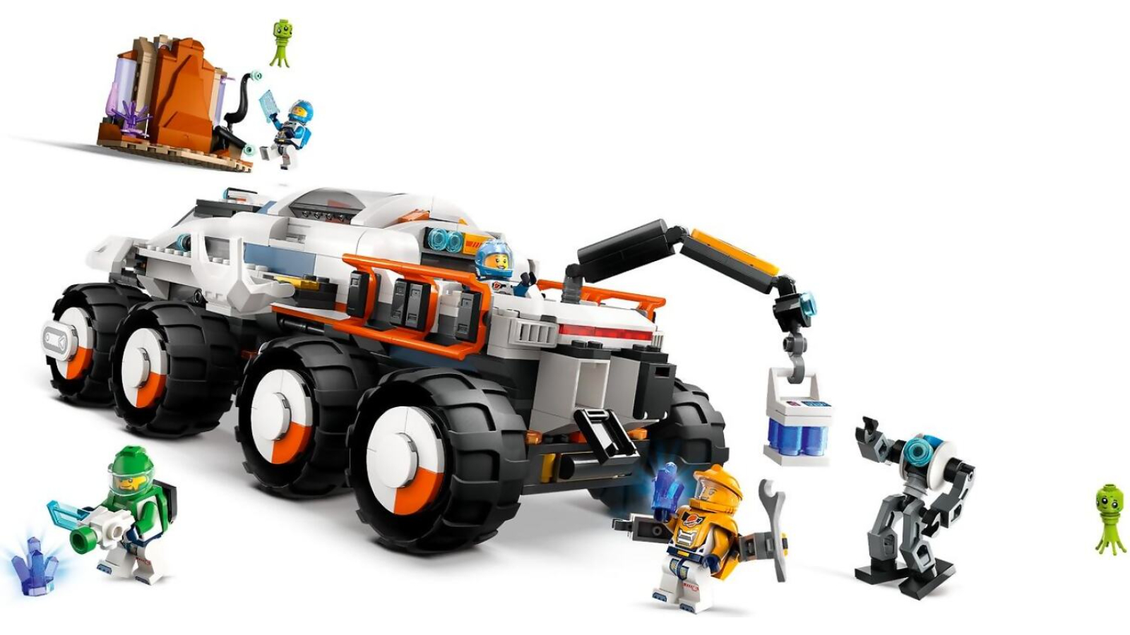 Lego 60432 City Command Rover and Crane Loader | Harvey Norman