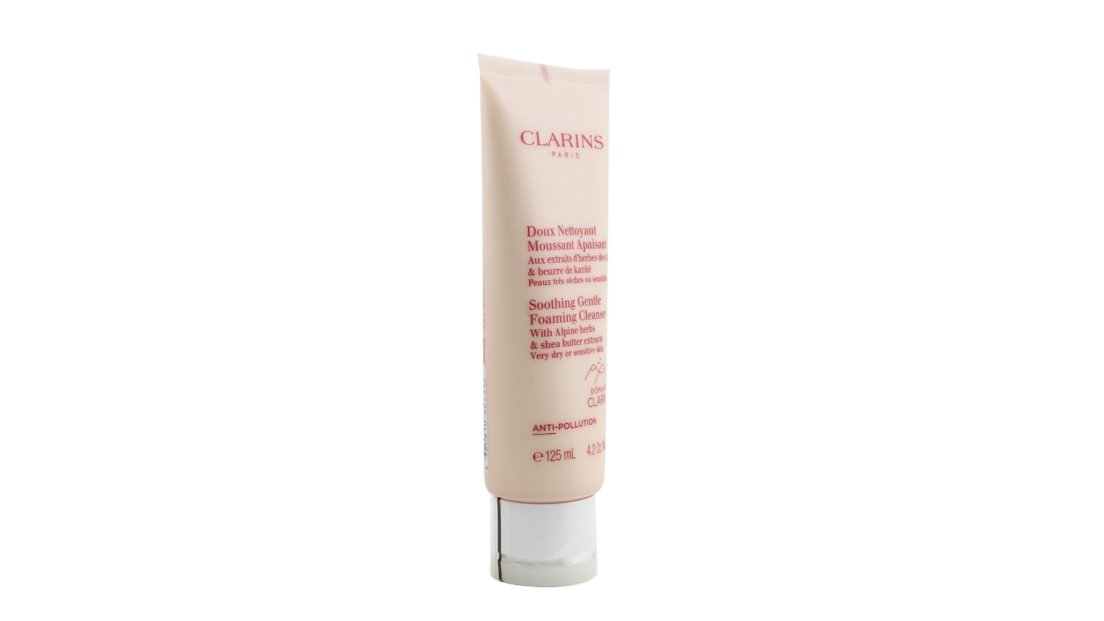 Clarins Soothing Gentle Foaming Cleanser with Alpine Herbs & Shea ...