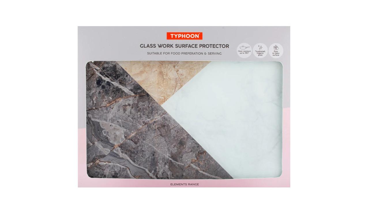 Typhoon Stone Effect Tempered Glass Surface Protector | Harvey Norman