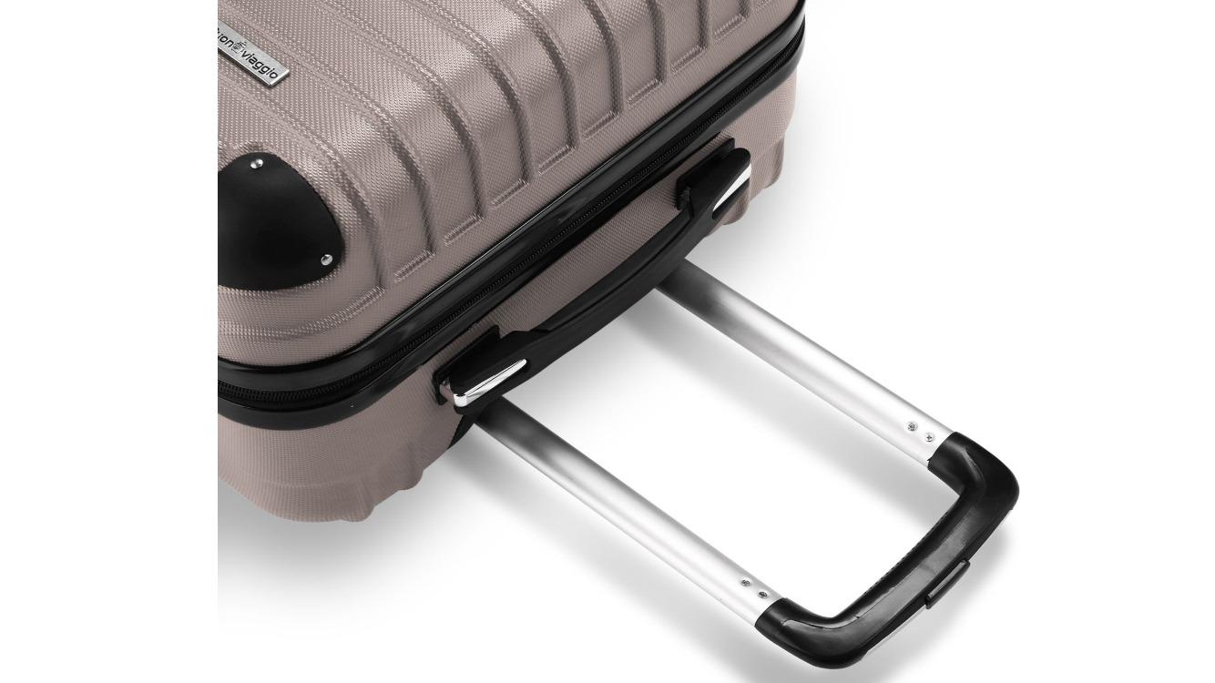 Buon Viaggio 4 Piece Carry-on Hard Shell Trolley Bag Luggage Set ...