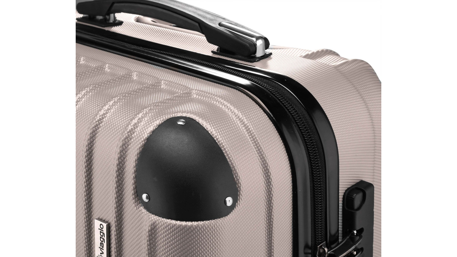 Buon Viaggio 2 Piece Carry-on Cabin Hard Shell Lightweight TSA Lock ...
