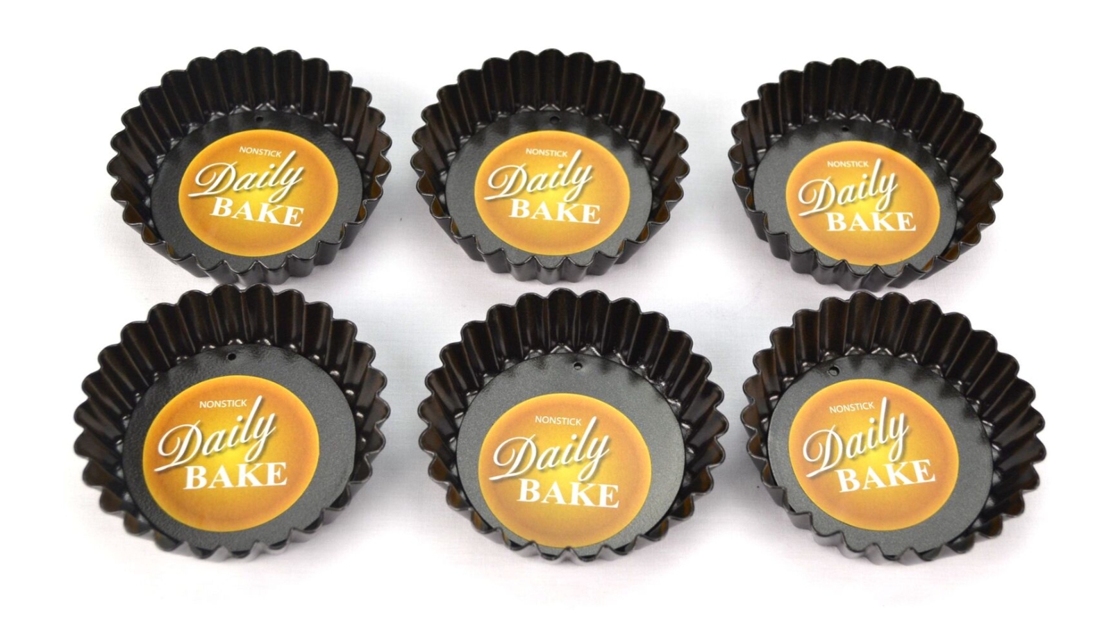 Daily Bake Mini-Quiche Pan - Set of 6 | Harvey Norman