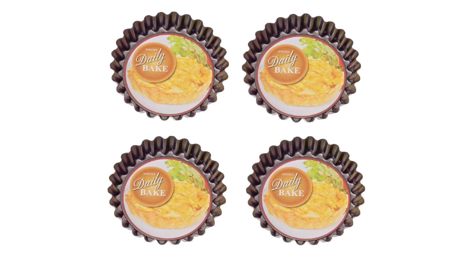 Daily Bake Mini-Quiche Pan - Set of 4 | Harvey Norman