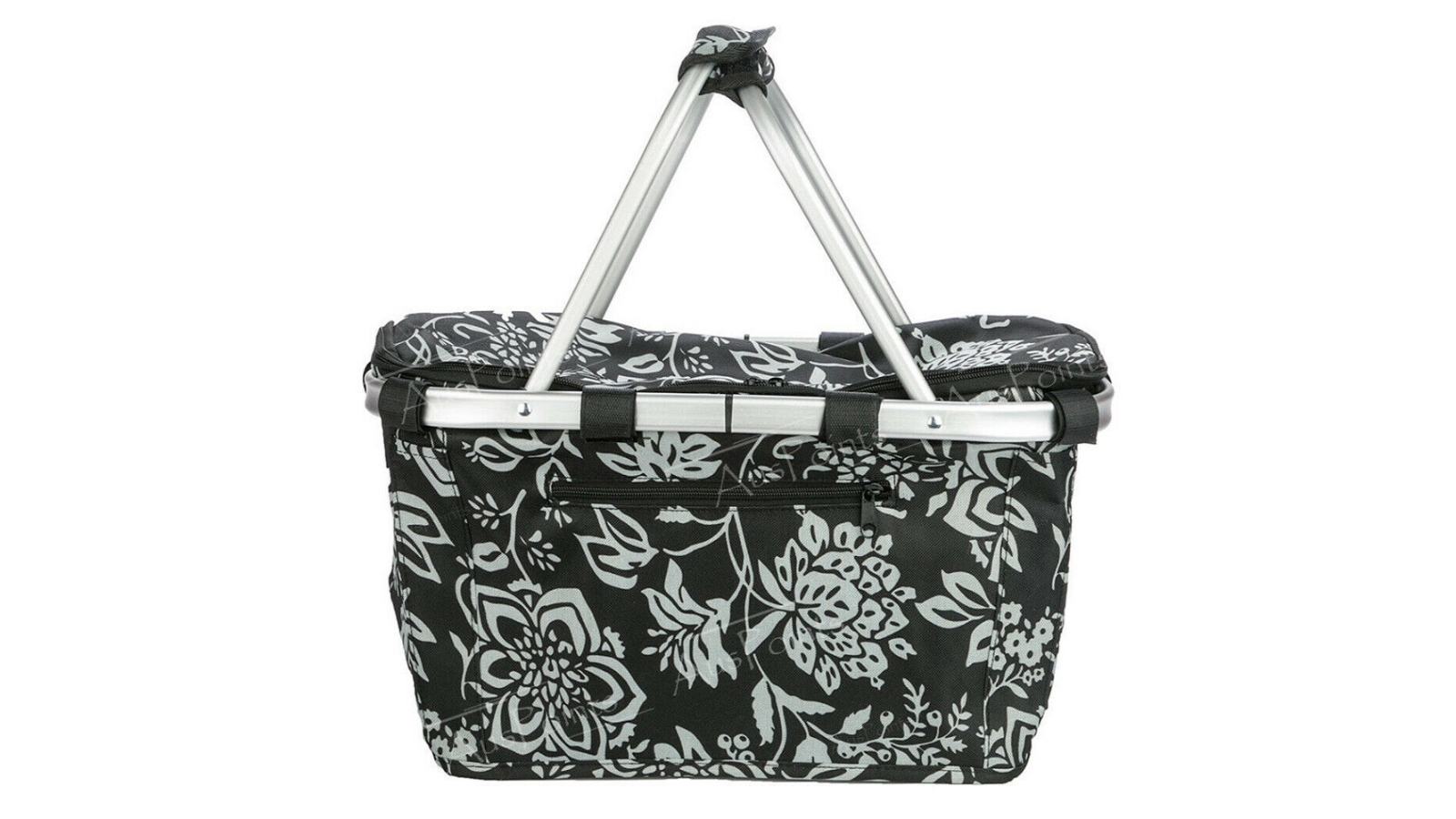 Sachi Insulated Carry Basket with Lid - Camellia Black | Harvey Norman