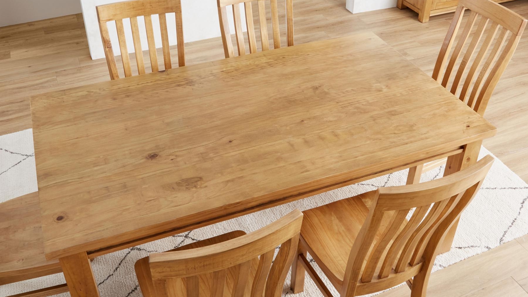 Cobar Light Oak 7-Piece Dining Setting | Harvey Norman